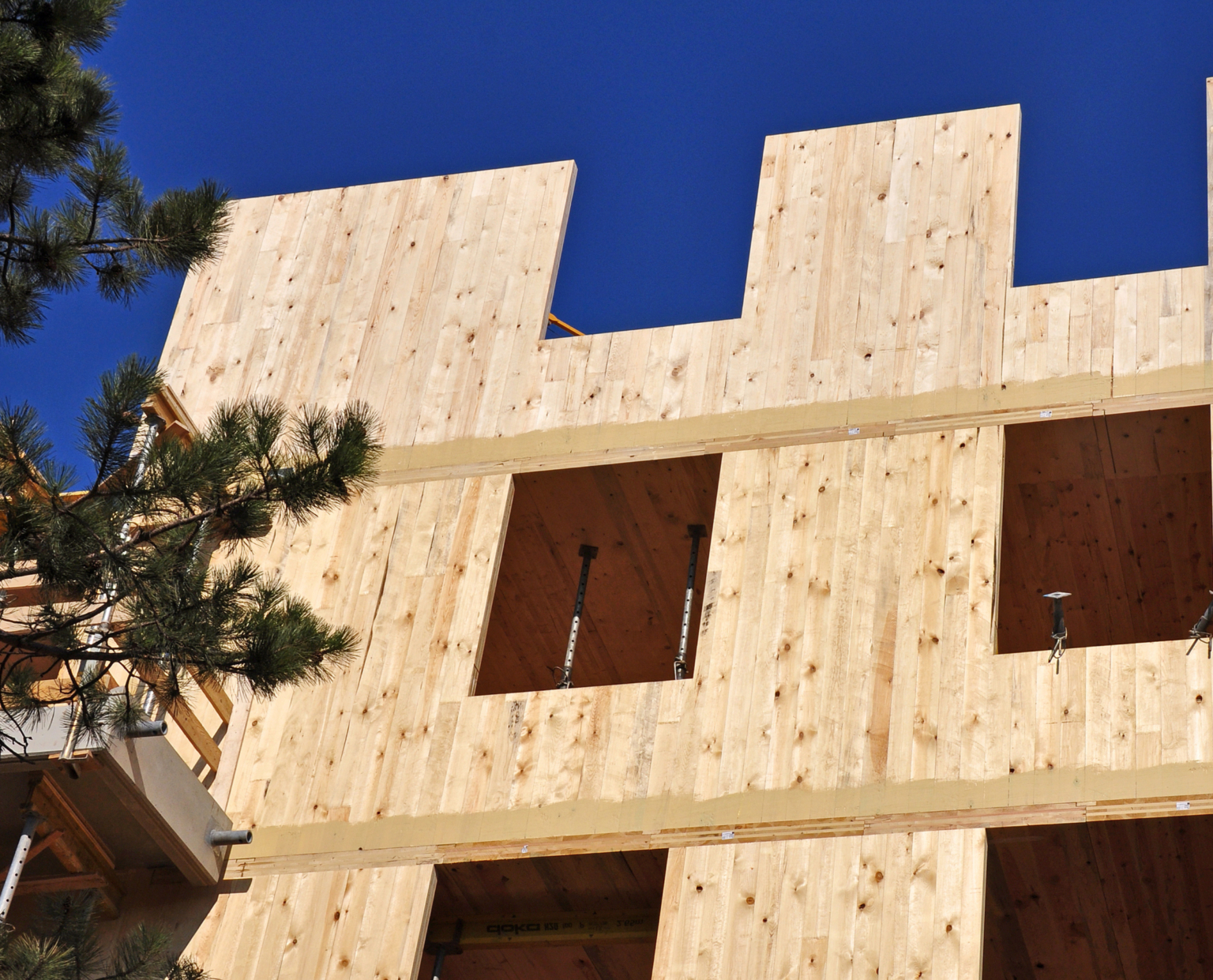 The CLT construction market in 2021 - Groupe Berkem