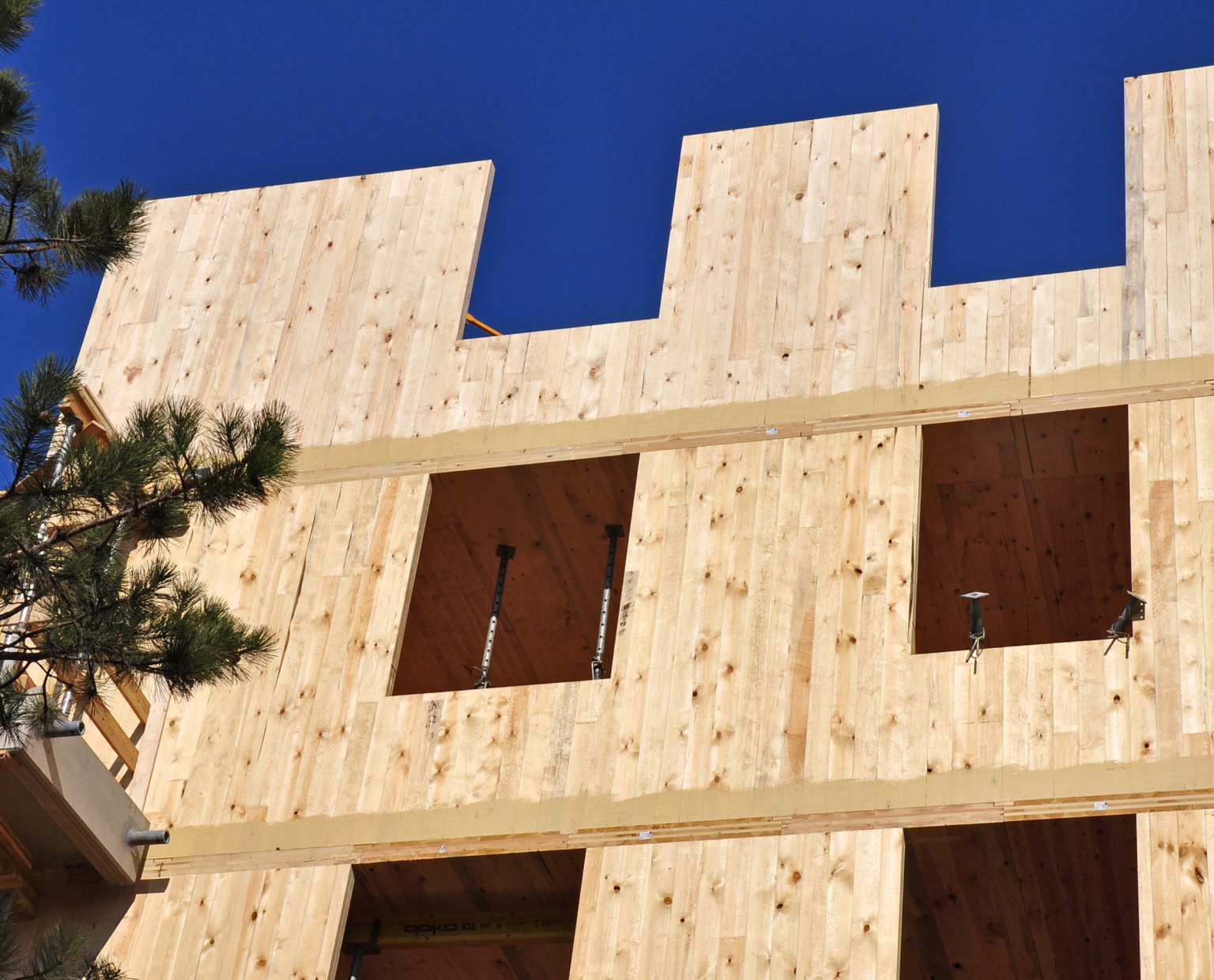 The advantages of a CLT construction - Groupe Berkem